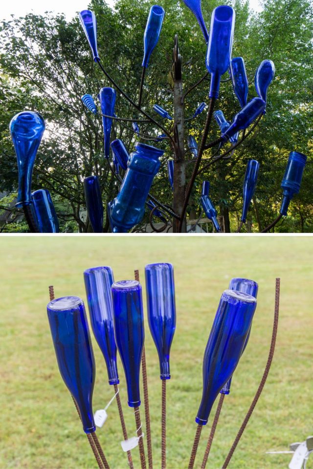 Is There a Hidden Meaning Behind Hanging Glass Bottles from Trees ...